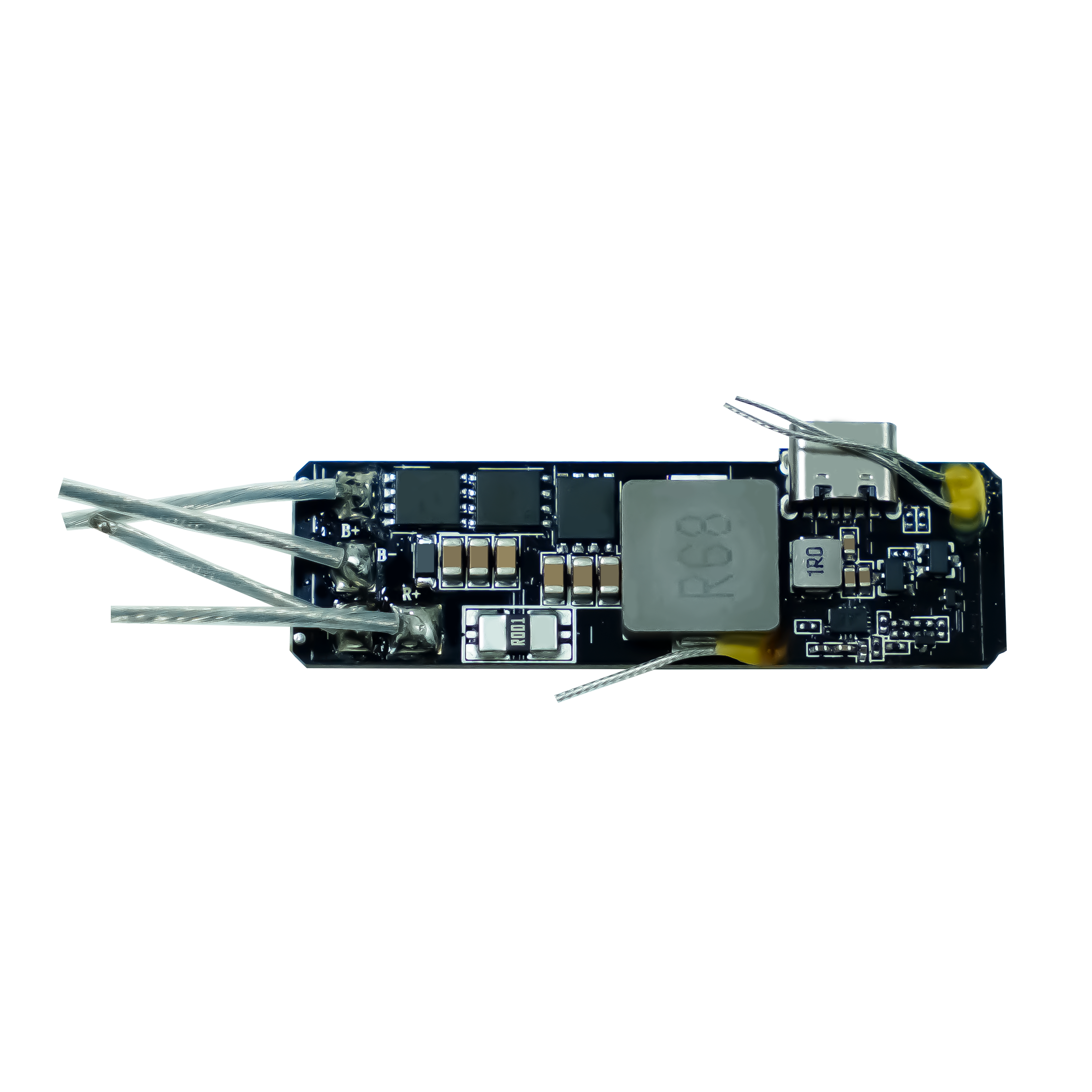 Custom Dual-Battery Vape Control Board with 45A Adjustable Mod