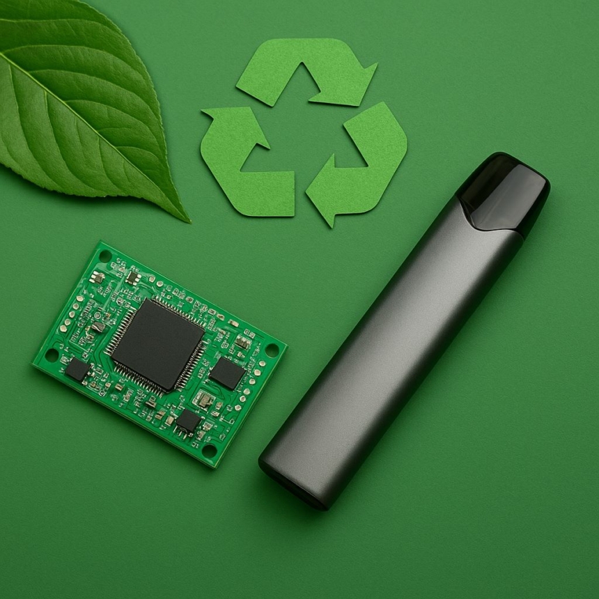 Sustainable Electronic Cigarette Chipset Manufacturing